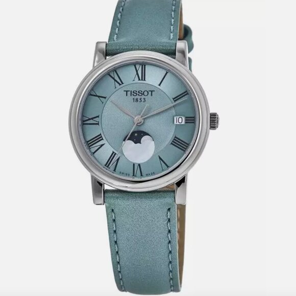 Tissot | Accessories | New Womens Tissot Carson Premium Light Blue Dial ...